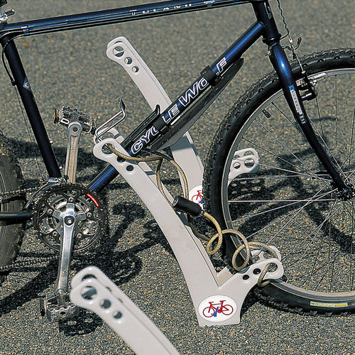 Floor-mounted bike rack - VÉLOFIX - Concept Urbain - secure / for ...