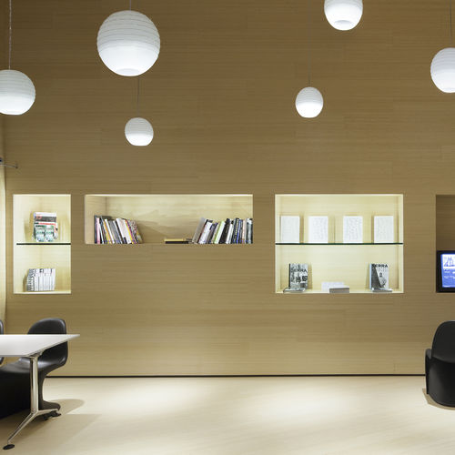 Bamboo veneer - MOSO Bamboo Products - engineered / low-VOC / FSC certified