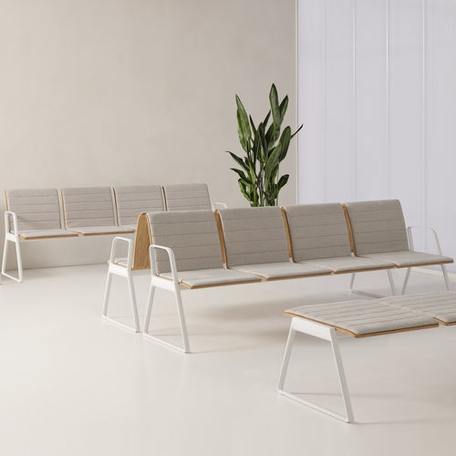 Wood beam chair - LIN - INCLASS - 6-person / 2-person / 7-person