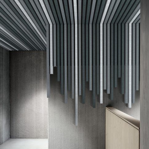 Acoustic wall panel - FELTFON LINEAR - Gustafs Scandinavia AB - for ...