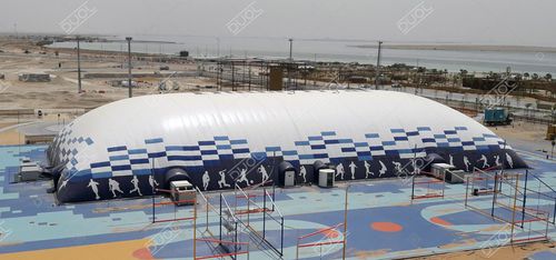 Sports field inflatable structure - DUOL - for sports facility
