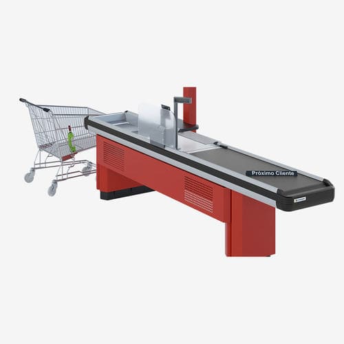 Supermarket check-out - MODULAR - MAFIROL - red