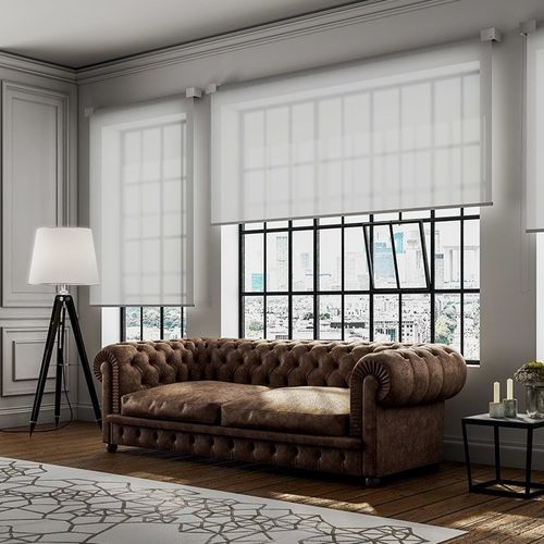 Roller blinds - ROLL NOVE - TAO DESIGN - for window / aluminum / in ...