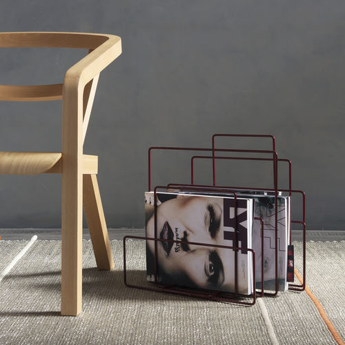 Contemporary magazine rack - RANDOM - COVO - home / black / white