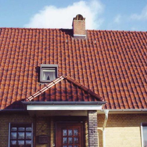 Pan roof tile - FLANDERN - Röben - clinker / red / black