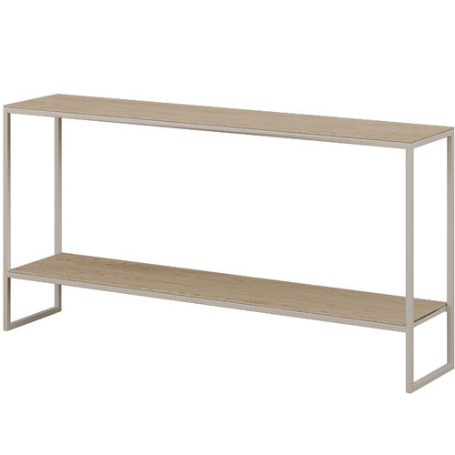 Contemporary sideboard table - TERRA - MOBLIBERICA - wooden / metal ...