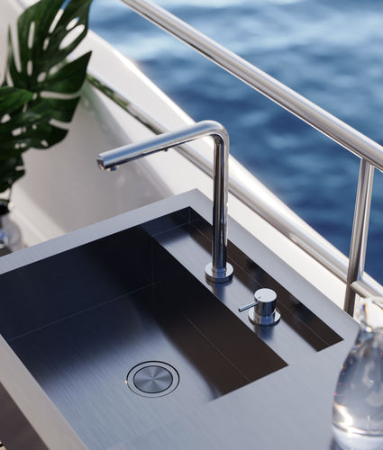 Countertop mixer tap - K2M.LTS - Fontealta - stainless steel 316L ...