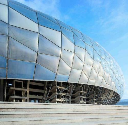 Texlon® ETFE textile membrane - DALIAN STADIUM - Vector Foiltec - for ...