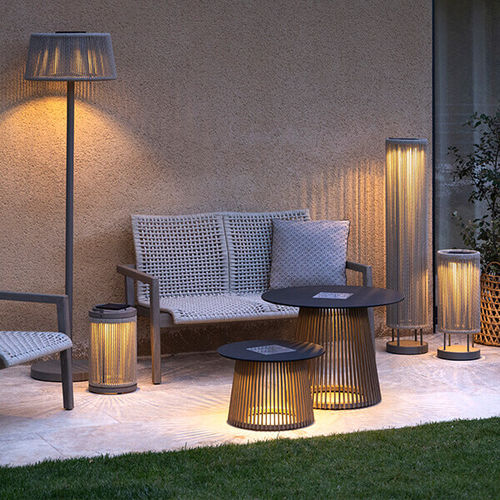 Contemporary sofa - COPENHAGUE - LES JARDINS - outdoor / rope / stackable