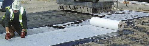Roof waterproofing membrane - PARABIT CCW-500 - Icopal Limited - roll ...