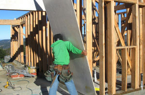 OSB construction panel - FLAMEBLOCK® - LP Building Products (Louisiana ...