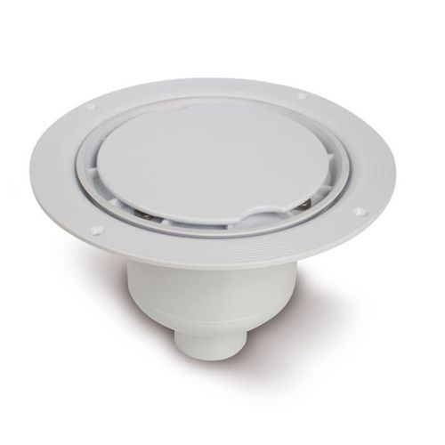 Plastic floor drain - S - Marley Plumbing & Drainage - for shower / round