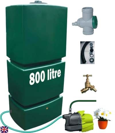 Rainwater tank - RWH-WTP800-GAK1 - RainWater Harvesting - above-ground