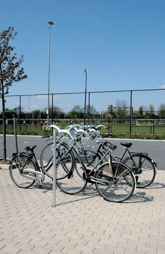 Floor-mounted bike rack - APROPOS - VelopA - galvanized steel ...