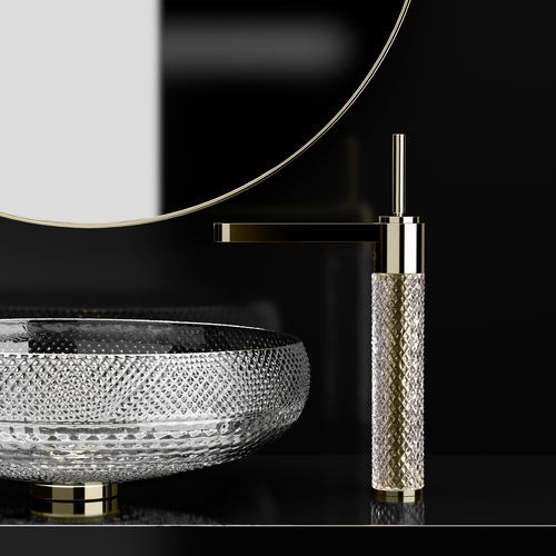 Washbasin single-handle mixer tap - CWT - GLASS DESIGN Srl - countertop ...