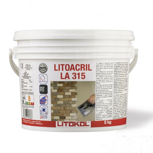 Jointing adhesive mortar - LITOACRIL LA315 - LITOKOL - for tile / adhesive