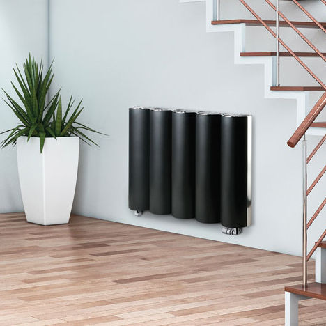 Hot water radiator - TONDA - MARGAROLI - contemporary / metal / wall ...