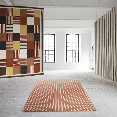 Contemporary rug - BEACH - LIGNE PURE - striped / wool / rectangular