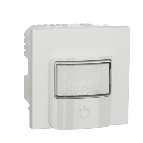 Motion detector - UNICA - SCHNEIDER ELECTRIC - wall-mounted / commercial / white