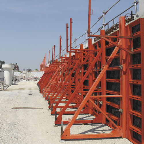 Single-sided formwork - forming - PASCHAL - frame / metal / wall