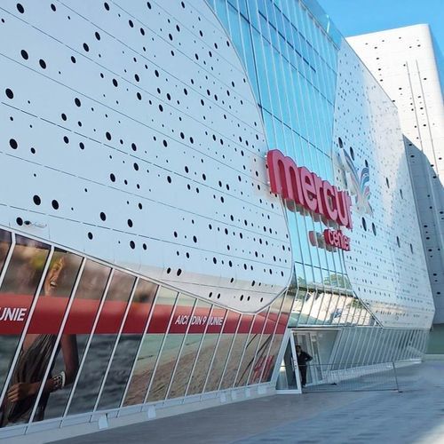 Perforated sheet metal - ELVAL ENFTM - ELVAL COLOUR - corrugated ...