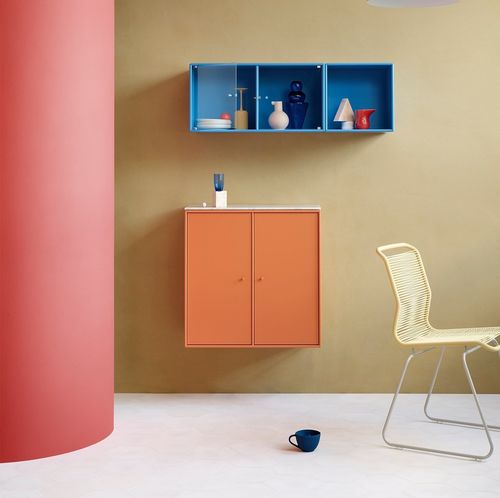 Floor-standing storage cabinet - 1118 - Montana Furniture - wall ...