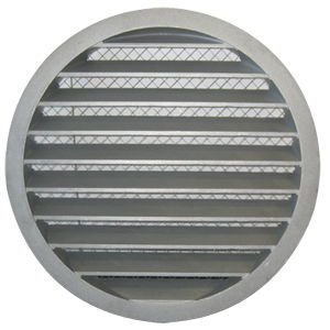 Aluminum ventilation grill - GCAM - BROFER SRL - metal / round