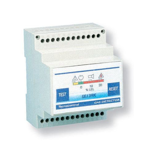 Central control unit - SE139K/SE184K - TECNOCONTROL SRL - DIN rail