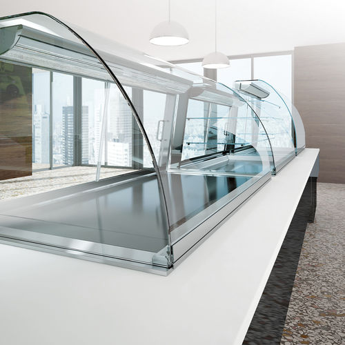 Counter professional refrigerated display case - DROP-IN INFINITY ...