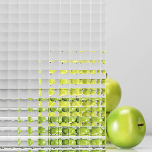 Tempered glass panel - CROSS REEDED SMALL - General Glass International ...