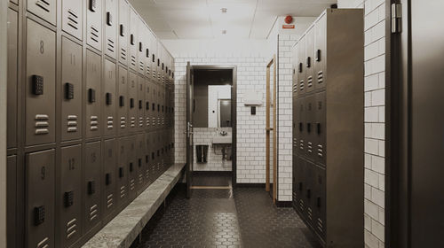 Metal locker - Gym lockers - ATEPAA / PENT. - combination / for public ...