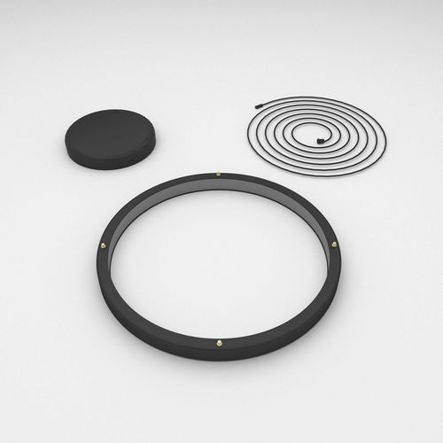 Hanging light fixture - NEPTUNO - Luz Negra - LED / ring-shaped / flexible