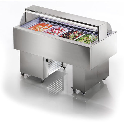 Central refrigerated buffet - ISOLA 4.0 VT SS INOX - TECFRIGO SPA ...