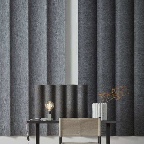 Acoustic wall panel - Scala XL - ABSTRACTA - rectangular / fabric look ...