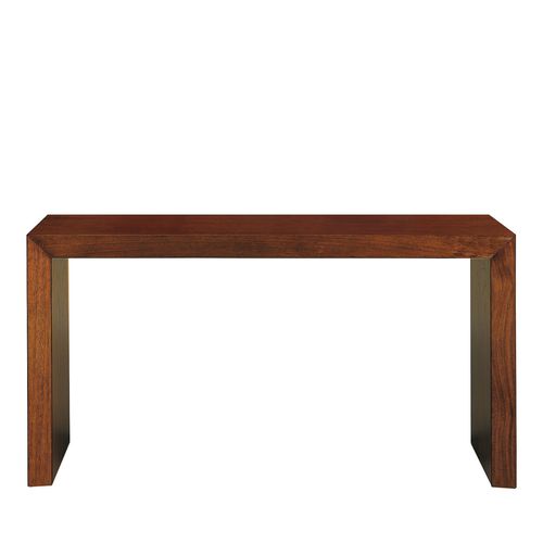 Contemporary table - T-699 - ArtesMoble - walnut / beech / beech base