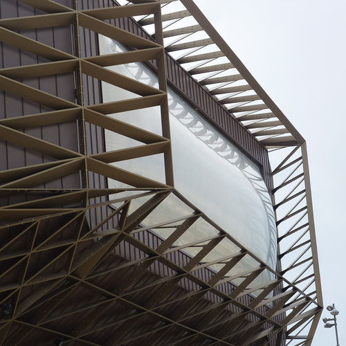 ETFE architectural membrane - HIGH POINT - for facade / transparent ...