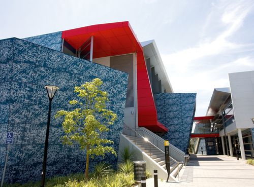 Panel cladding - EDITH COWEN UNIVERSITY - Vitragroup - fiber cement ...