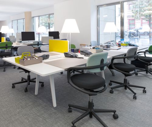 Workstation desk - JOYN - vitra - free-standing / multiplace / contemporary