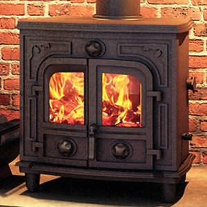 Wood boiler stove - HERCULES - Broseley Fires - multi-fuel ...