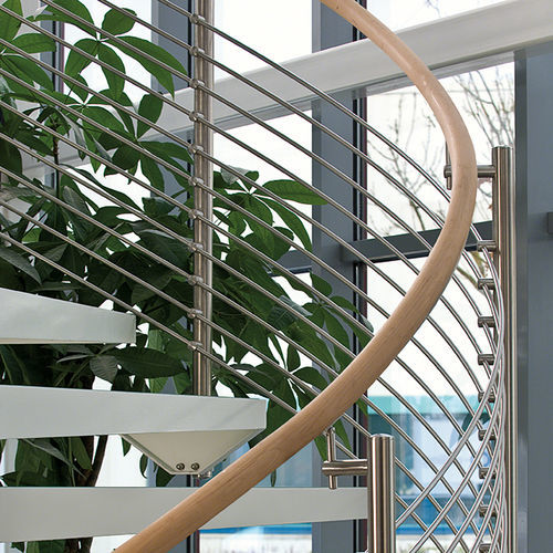 Solid wood handrail - BENDYWOOD - Q-railing