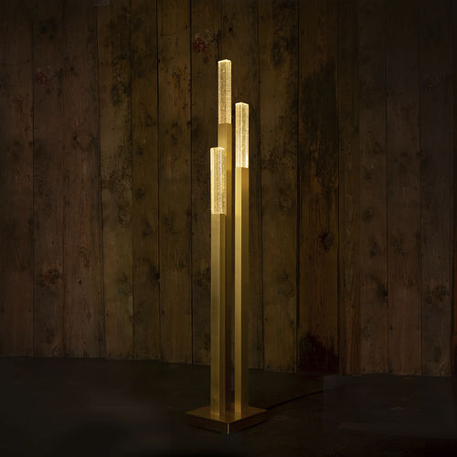 Floor-standing lamp - STÈLE - MASSIFCENTRAL - glass / contemporary / corded