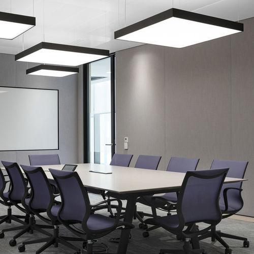 Hanging light fixture - CUBIC MAX G2/P2 - Lightnet GmbH - LED / rectangular / IP20