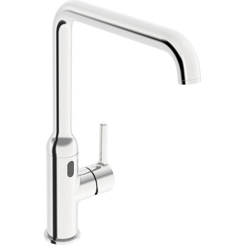 Countertop mixer tap - HANSAVANTIS STYLE HYBRID - HANSA - electronic / chromed metal / kitchen