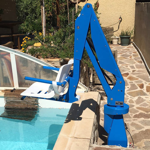 Fixed pool lift - F100 - Digi Project - for people with reduced mobility
