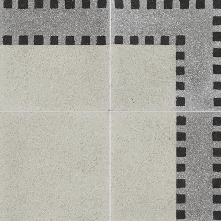 Terrazzo border tile - MONACO - couleurs et matières - wall-mounted ...