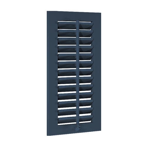 Louvre shutter - JVH-A - EHRET GmbH - fixed / aluminum / matte