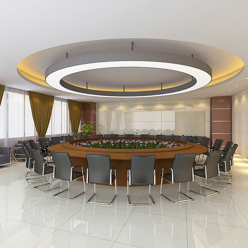 Hanging light fixture - SUPER RING - NEONNY - LED / round / aluminum