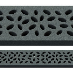 Drainage channel with grating - JONITE: PEBBLES - Lateral Design Studio ...
