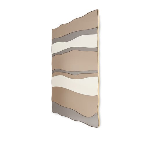 Wall-mounted mirror - MANTLE - Ginger & Jagger - commercial / contemporary / rectangular