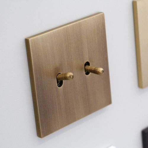 Light switch - TRINITY - 6ixtes interrupteurs - toggle / recessed / double